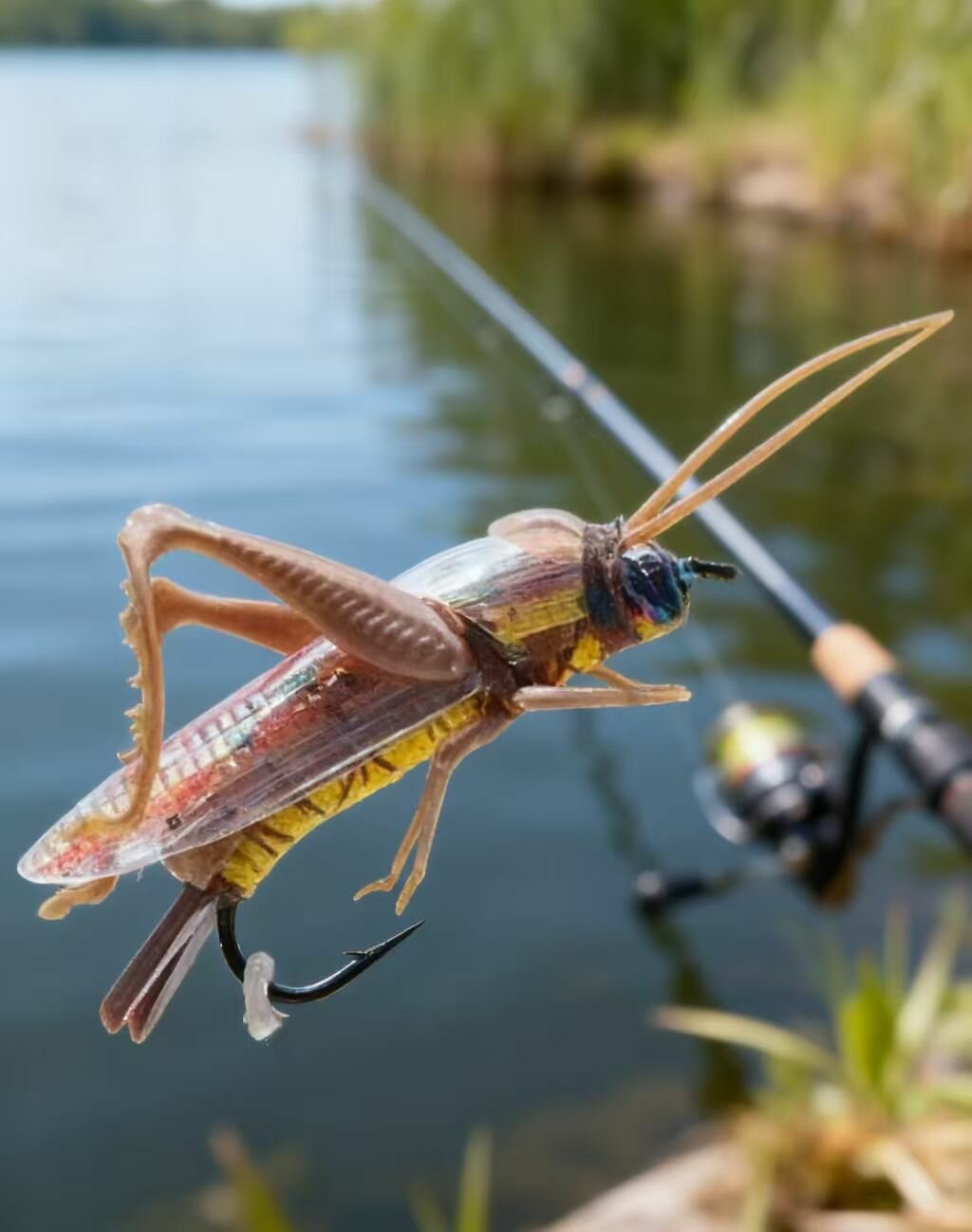 Бионическая приманка для рыбалки с насекомыми, кузнечик, гольян, жесткая приманка, воблер, искусственная S