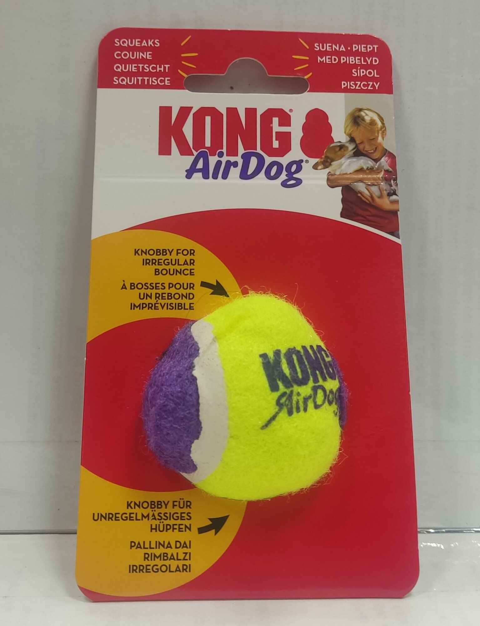 Конг шестигранный мячик для самых маленьких пород собак и кошек