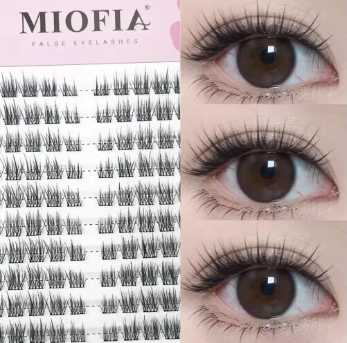 MIOFIA 3D накладные ресницы SCH, 90 пучков
