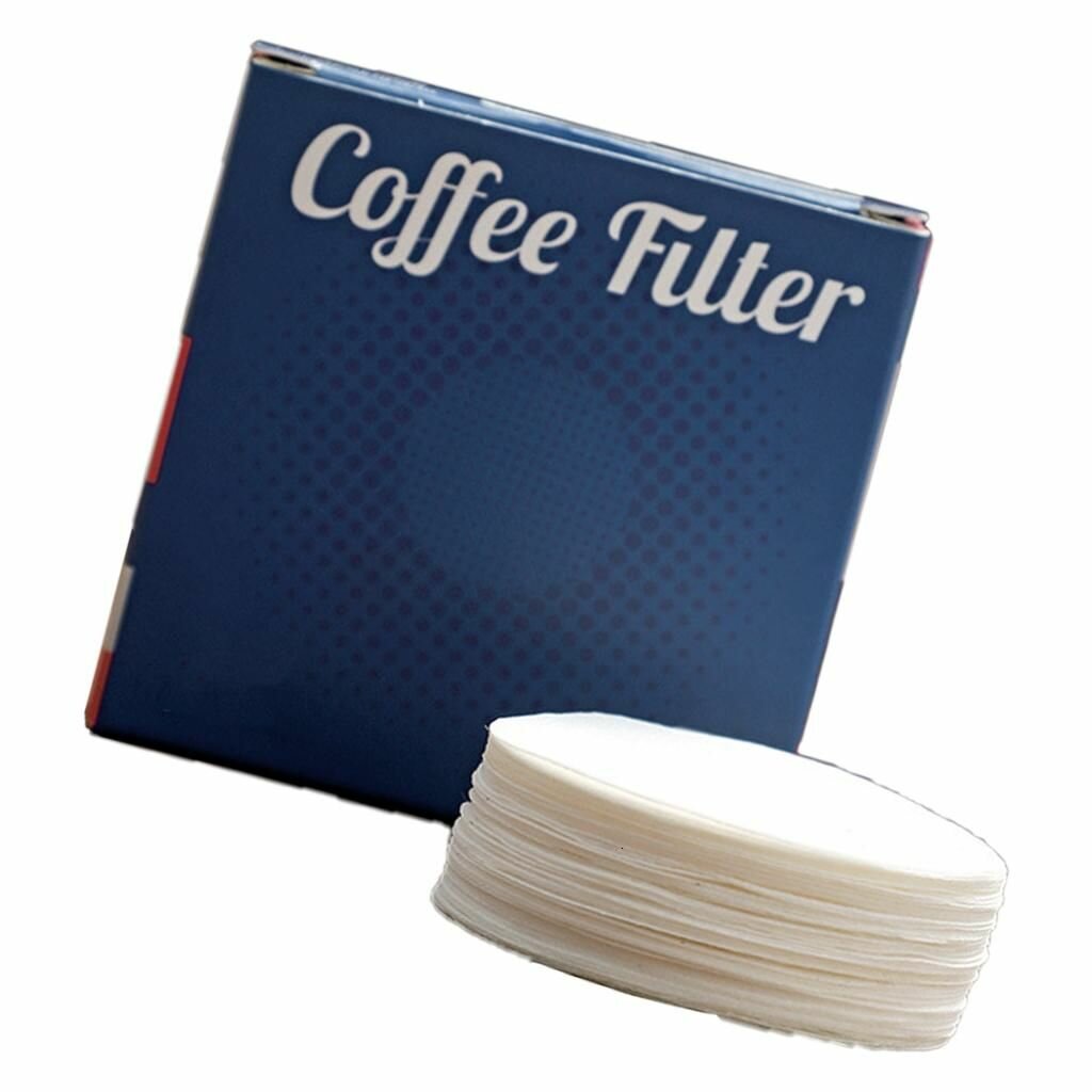 100 шт. Фильтры для кофейного порошка, замена бумажных фильтров для эспрессо, 51MM