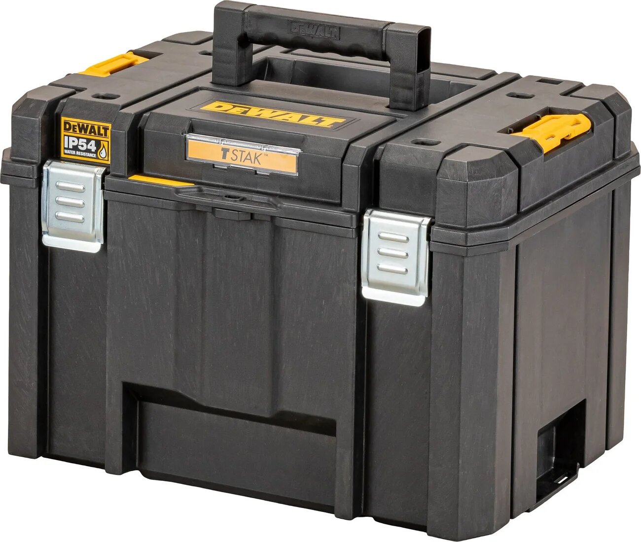 Ящик для инструментов DeWALT DWST83346-1, черный, 1 отсек, пластик