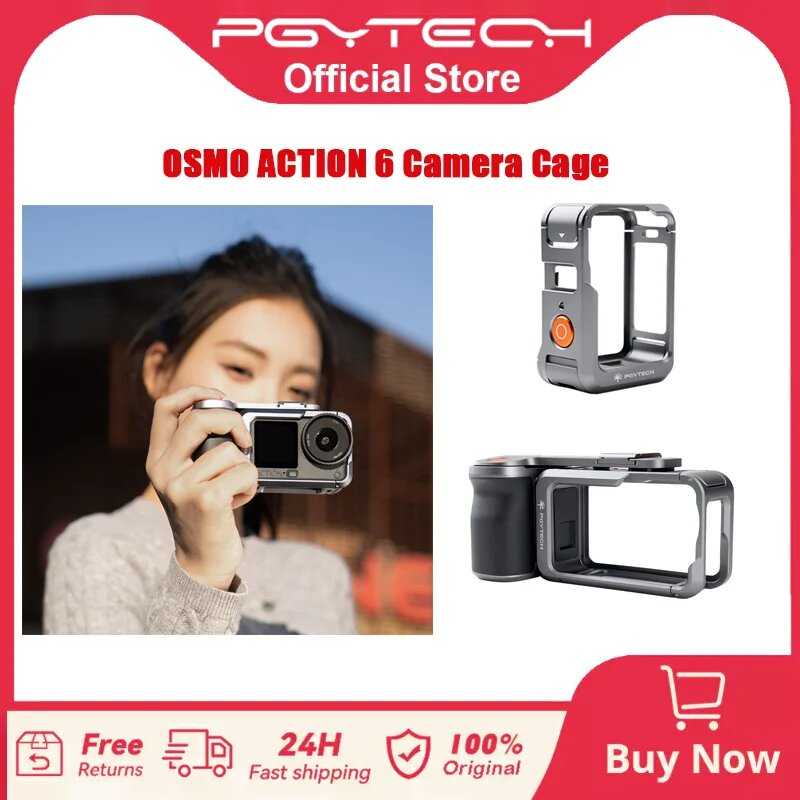 PGYTECH OSMO Action 6 Camera Cage StreetPro Grip — фото 1