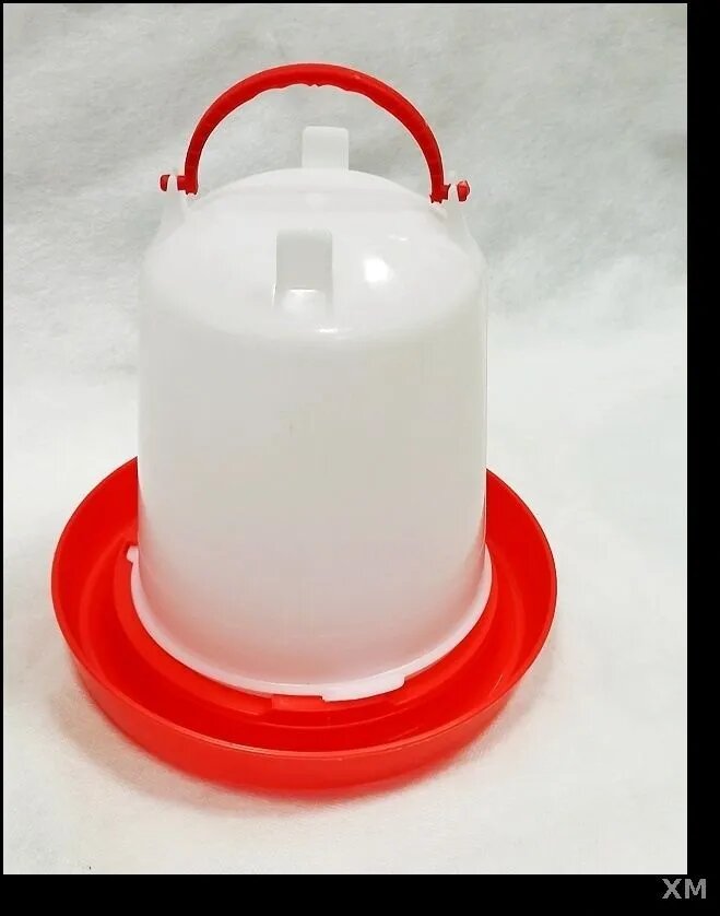 Кормушка для цыплят, Поилка 2л автоматические для птиц, кур, перепелов, цыплят, уток, гусей водоплавающей птицы индоуток утей индоутят индюков птенцов курей куриц в клетку