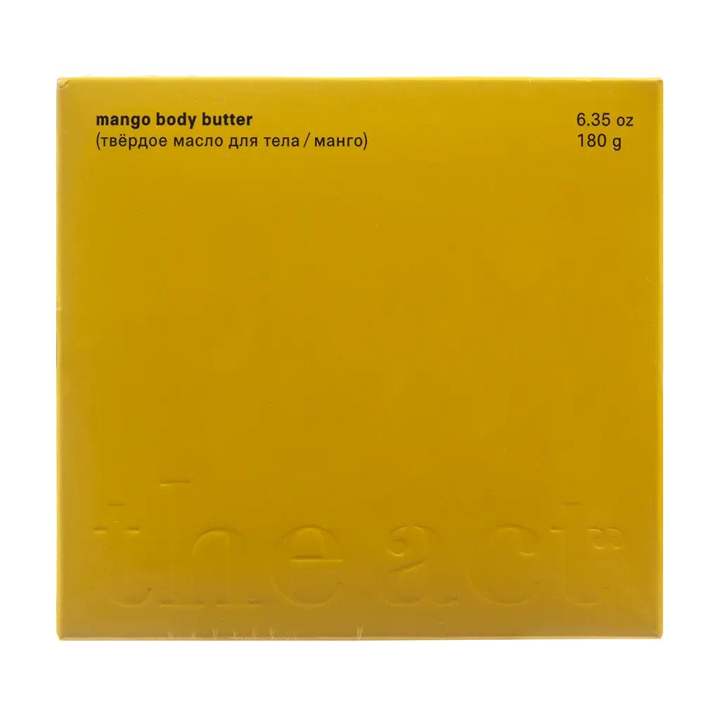 The Act Твердое масло-баттер для тела питательный манго 180 г 1 шт
