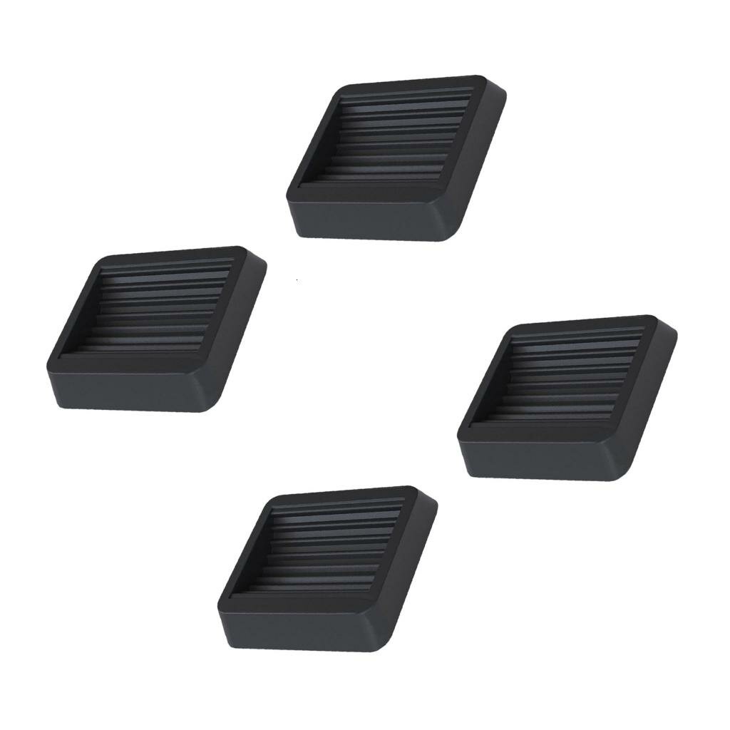 Непродвигающиеся фиксирующие подкладки для мебельных колес, 4шт