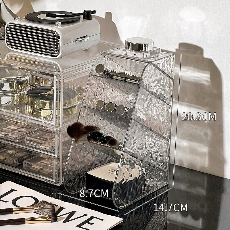 Наклонный держатель для ручек, настольный органайзер, высококачественный стол, большая емкость, канцелярские принадлежности для студентов, многофункциональный контейнер для ручек