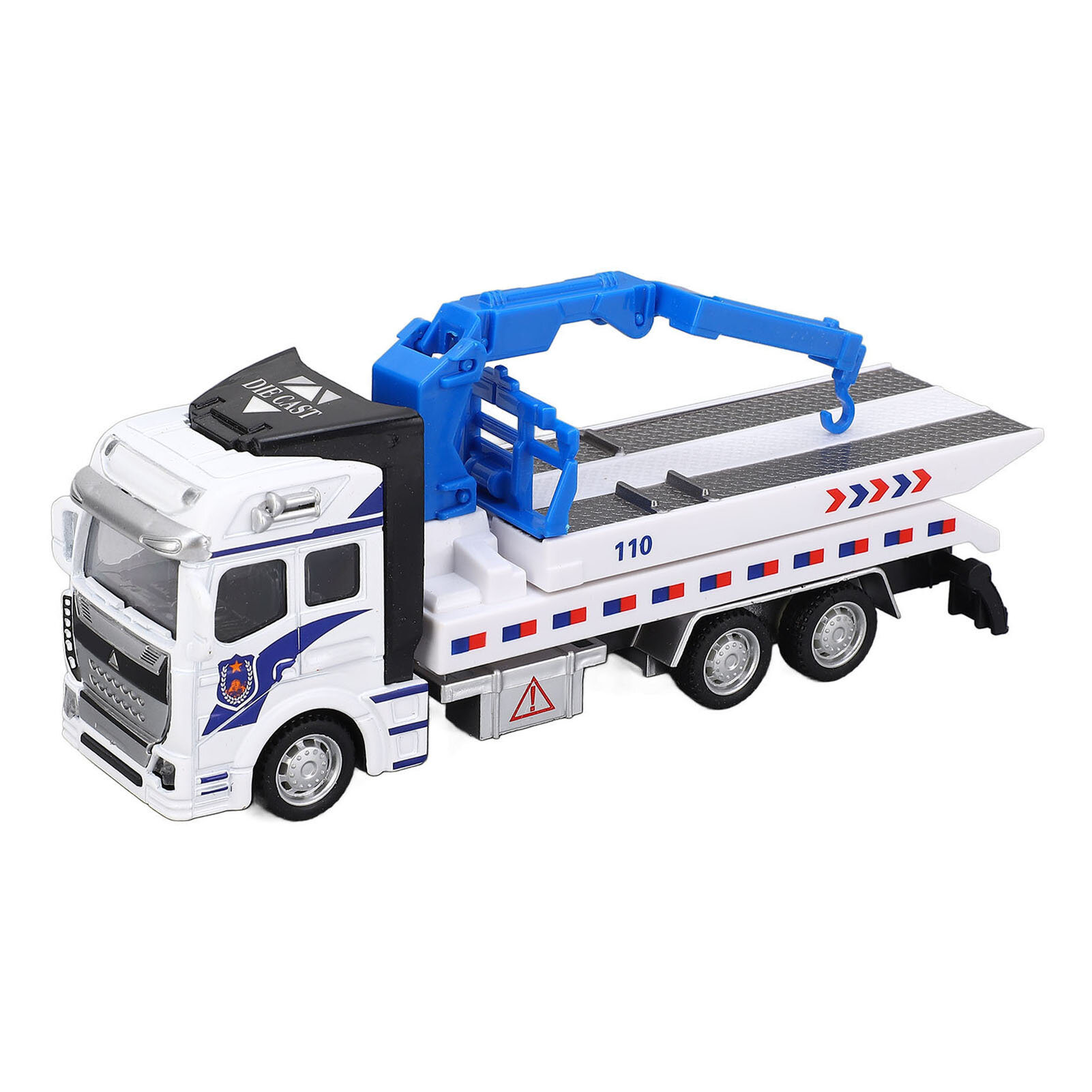 Металлический эвакуатор для мальчиков и девочек, с инерционным приводом, выдвижной стрелой, из сплава, развивающий игрушечный эвакуатор.