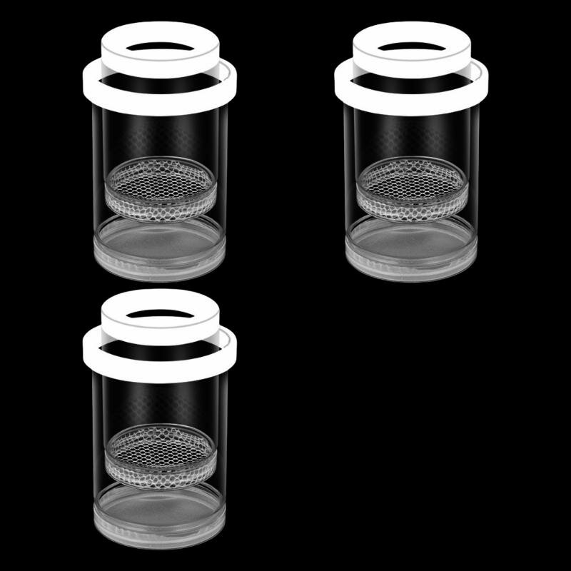 Пластиковый аквариум-рассадник для рыб, 3 шт, Большой белый