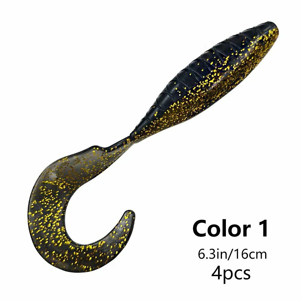 Приманка Shad Swimbait Color 1, 16 см, 4 шт.