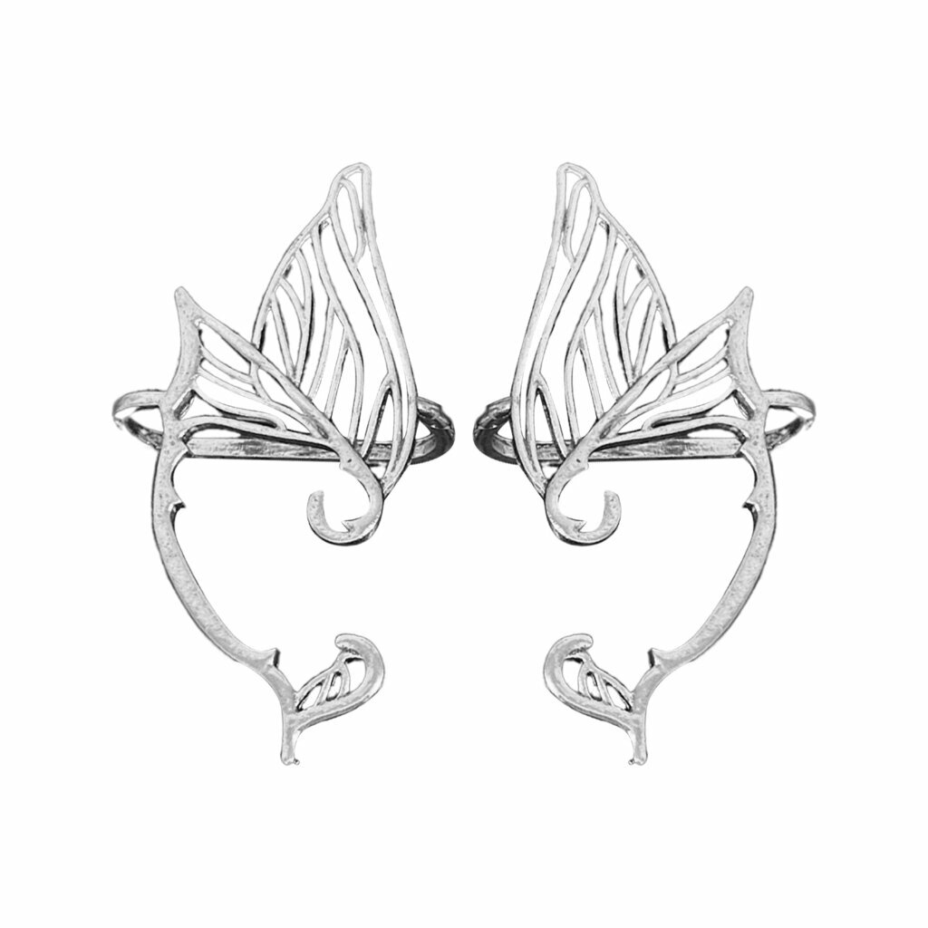 Комплект Зажимов Для Ушей Fairy Wing из 2 Упаковок, Изысканные Ушные Манжеты Fairy Wing, Аксессуары Для Ушей