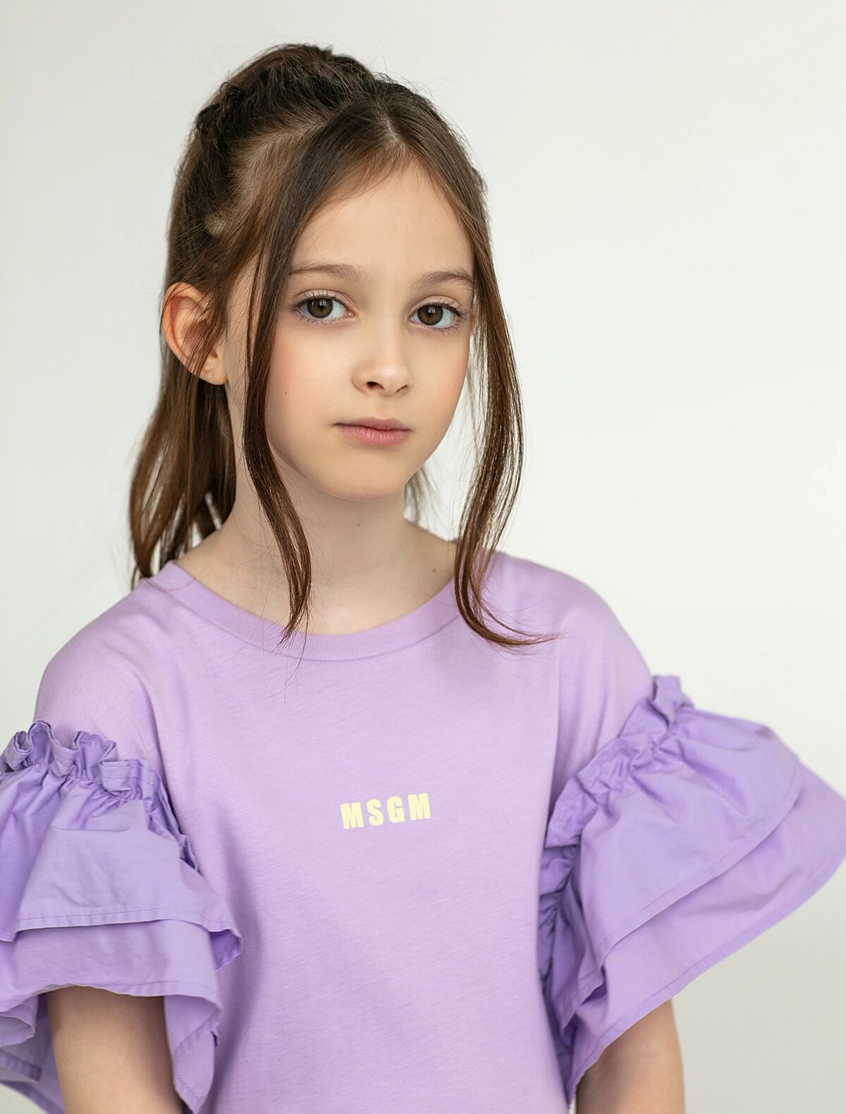 Платье MSGM, размер 14 лет, сиреневый — фото 1
