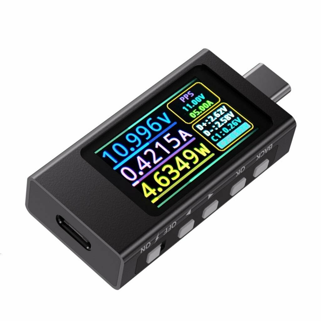 Цифровой вольтамперметр для USB-C