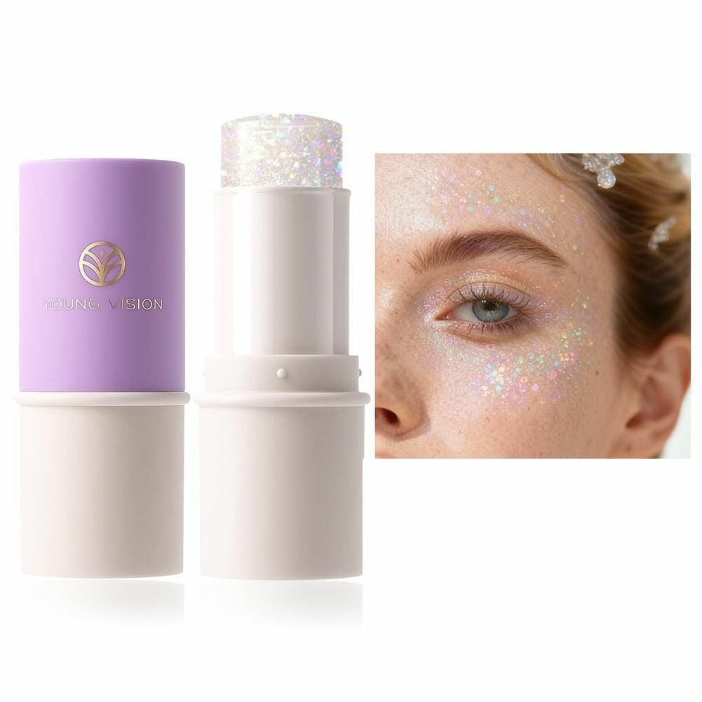 Глиттер-стик с блёстками для глаз, лица и тела