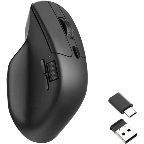 Мышь Keychron M6, беспроводная, Black (M6-A27)