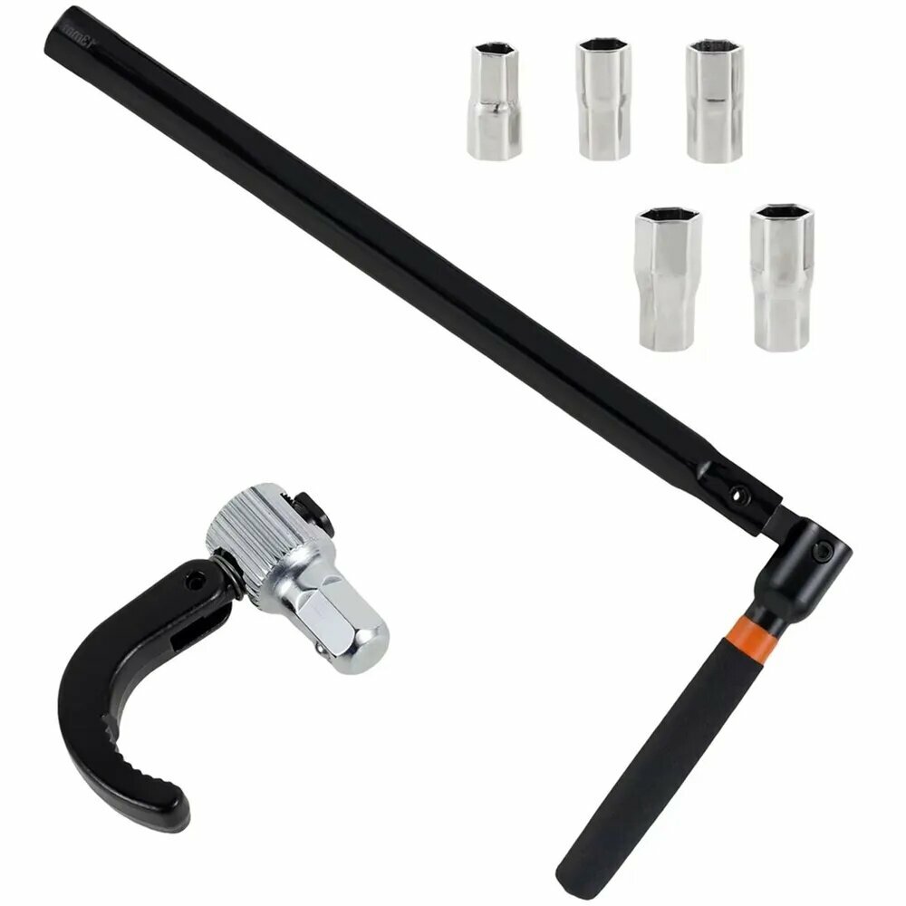 Гаечный ключ для крана с головками. Гаечный ключ для сантехника.