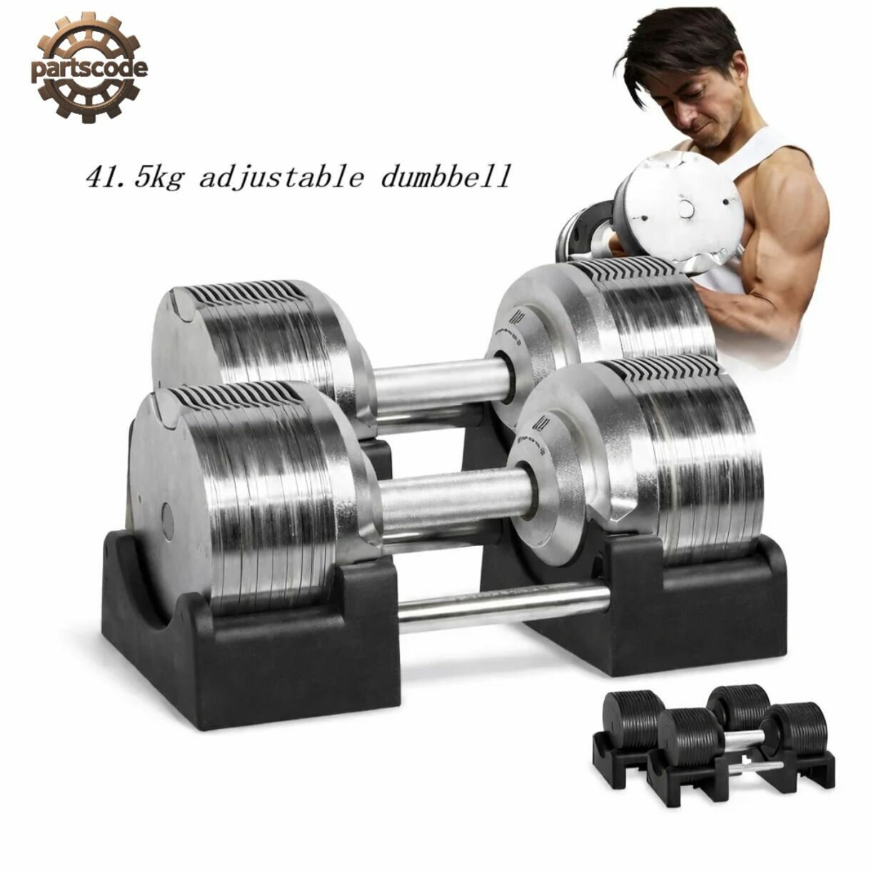 Гантели pro5 комплект 2 штуки по 30 кг