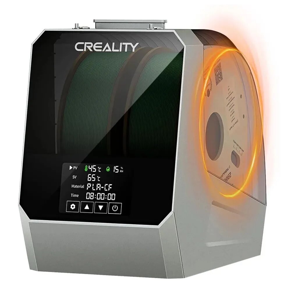 Creality Filament Space Dry Box Plus контейнер для хранения и сушки 2 катушек нити, держатель для 3D-печати
