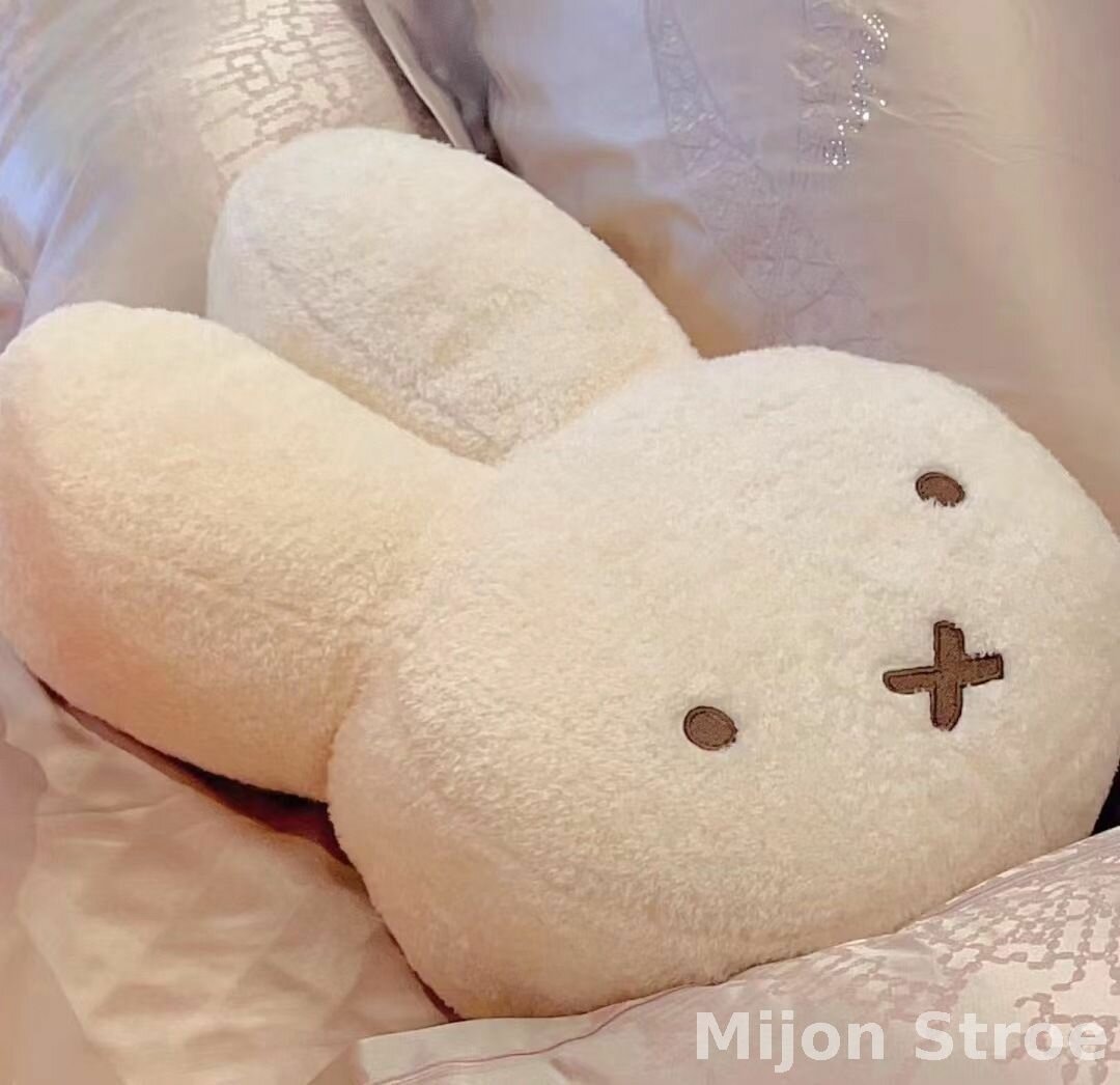 Эксклюзивная однотонная подушка Miffy Rabbit