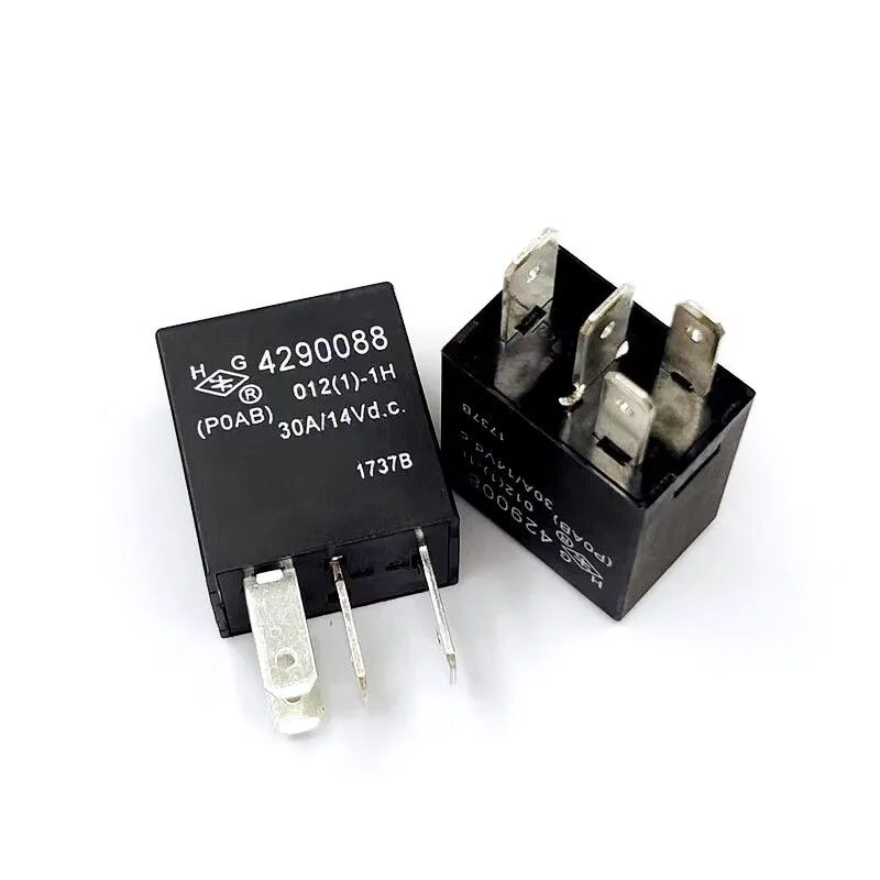 2 шт. Реле HG 4290088 30A14VDC Автомобильное реле для фар ближнего света 4-pin