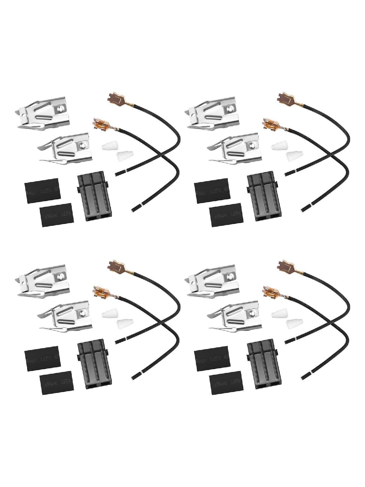 Набор для замены блока розеток электрических плит, конфорок, 4шт. Термостойкий компонент