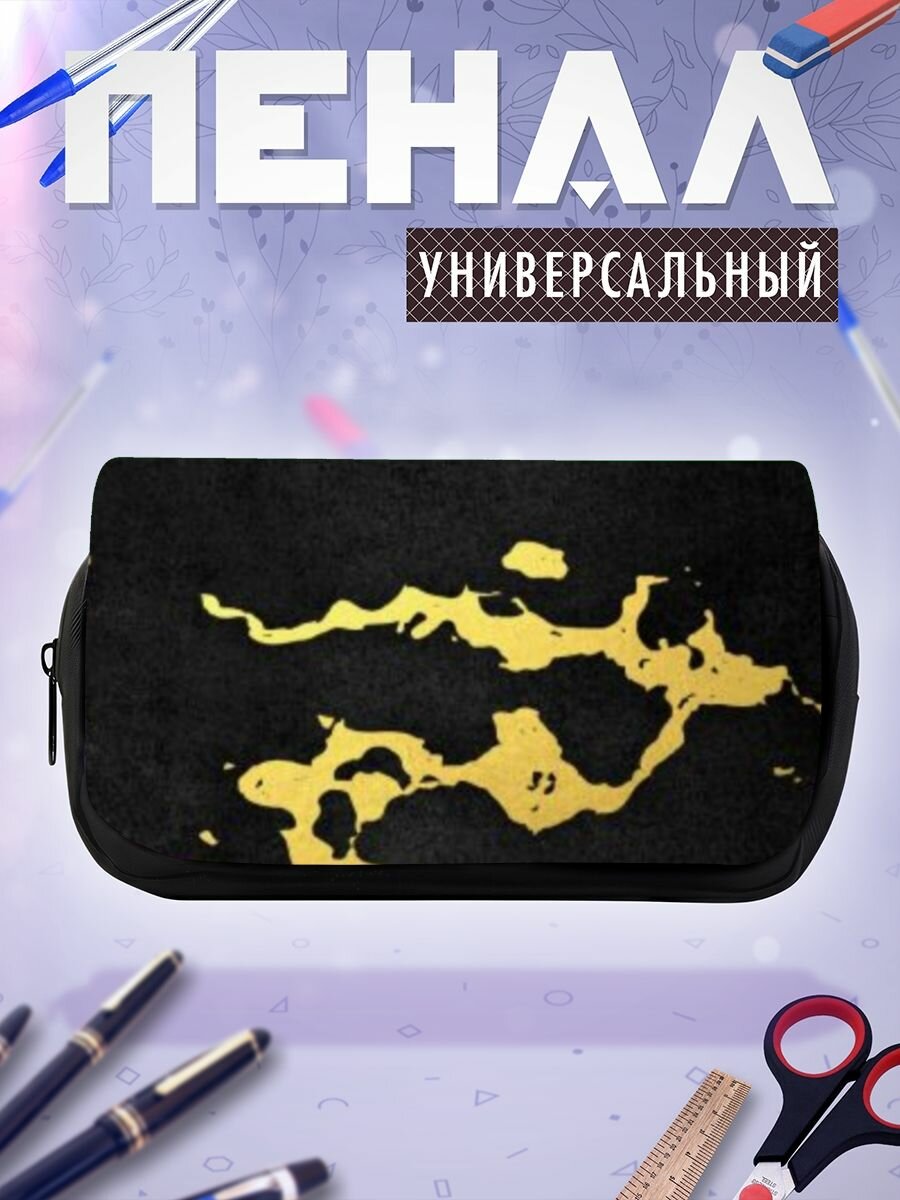 Школьный пенал узор дизайн