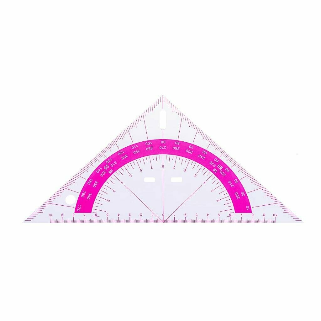 Линейка из прозрачного пластика, швейная линейка, идеально подходящая для любителей пэчворка и квилтинга