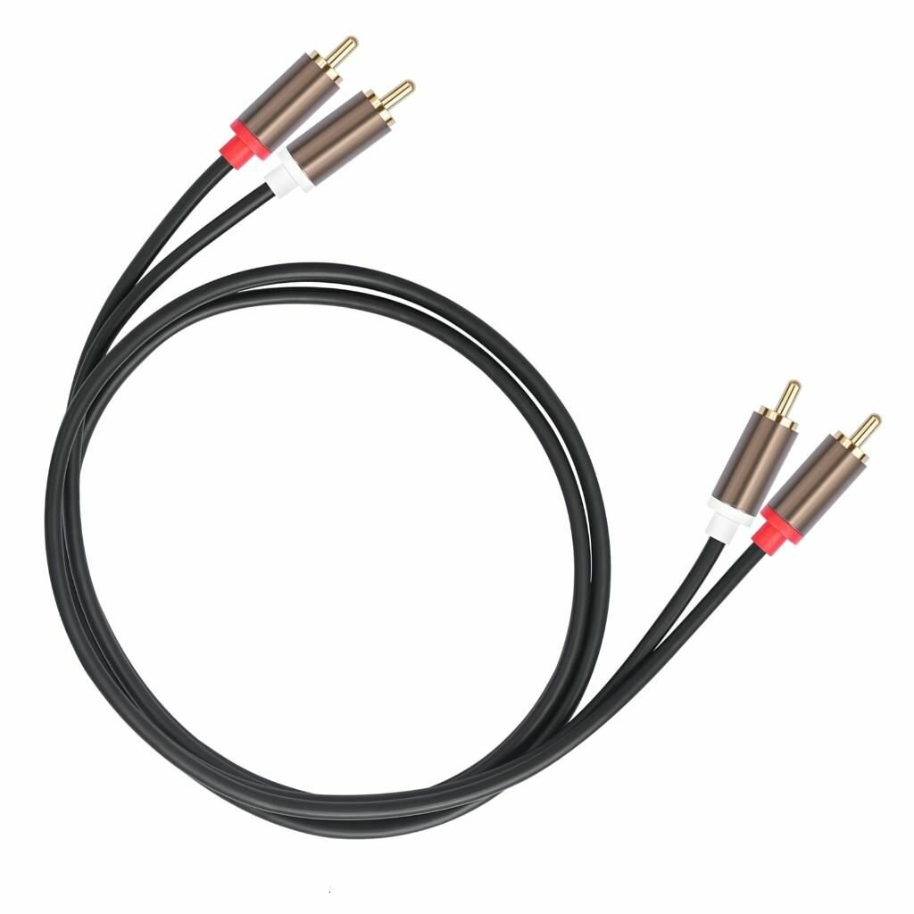 2RCA Male на 2RCA Male Y-разветвитель, 1m