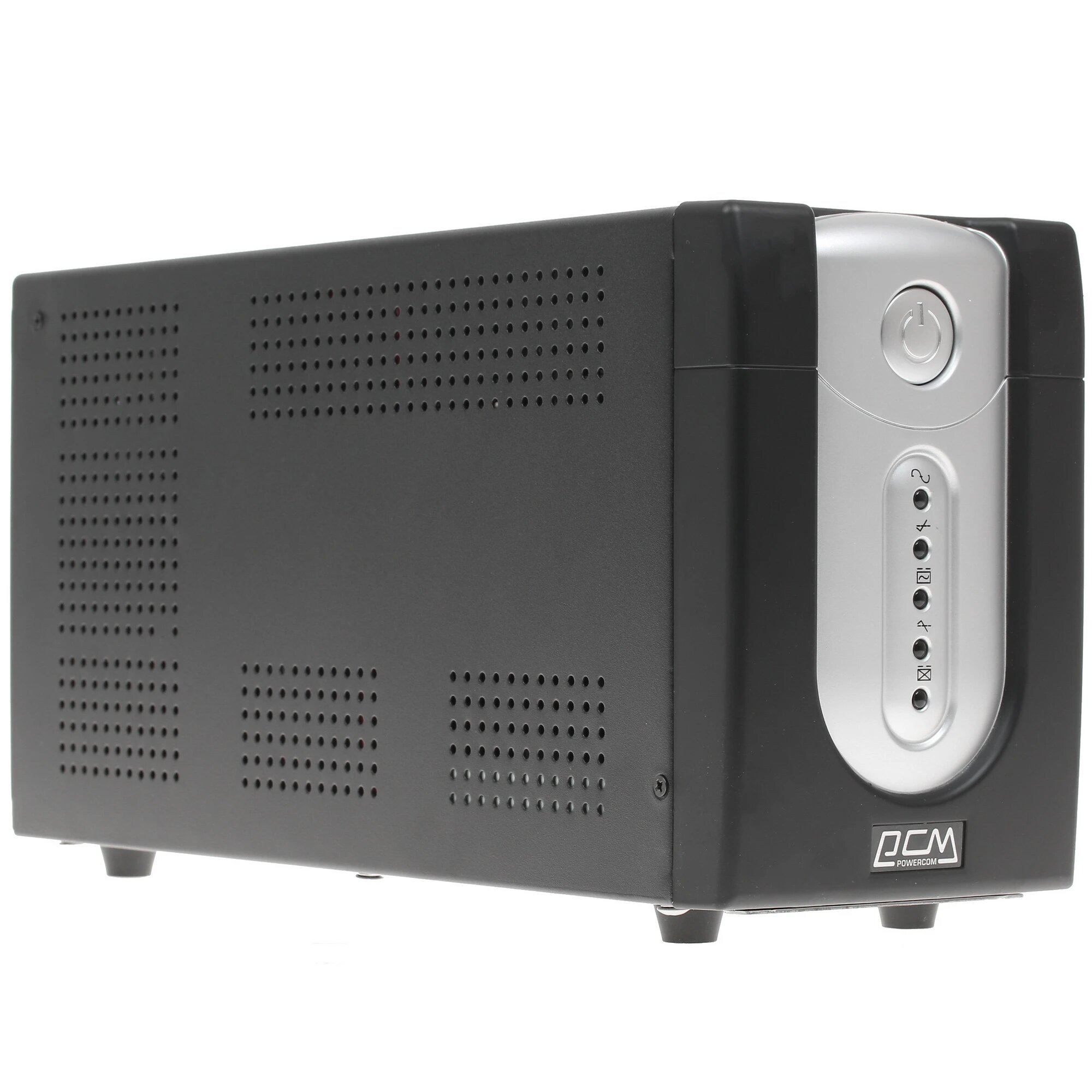 ИБП Powercom IMP-1025AP (IMP-1K0A-6C0-244P) черный, 1025 ВА/615 Вт — фото 1