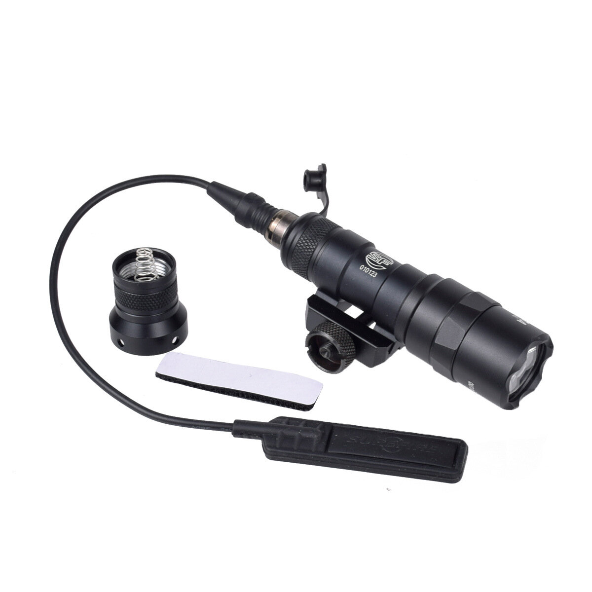 M300B светодиодный тактический фонарик шлем наружного освещения фонарик с двойным управлением M300 с переключателем