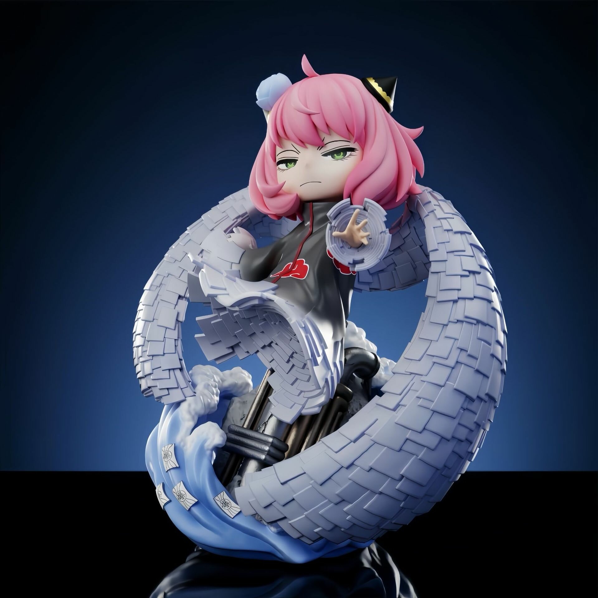 Ания Косплей Конан Наруто Конан Шпион x Семья GK Фигурка Подарок Ручная Работа Модель