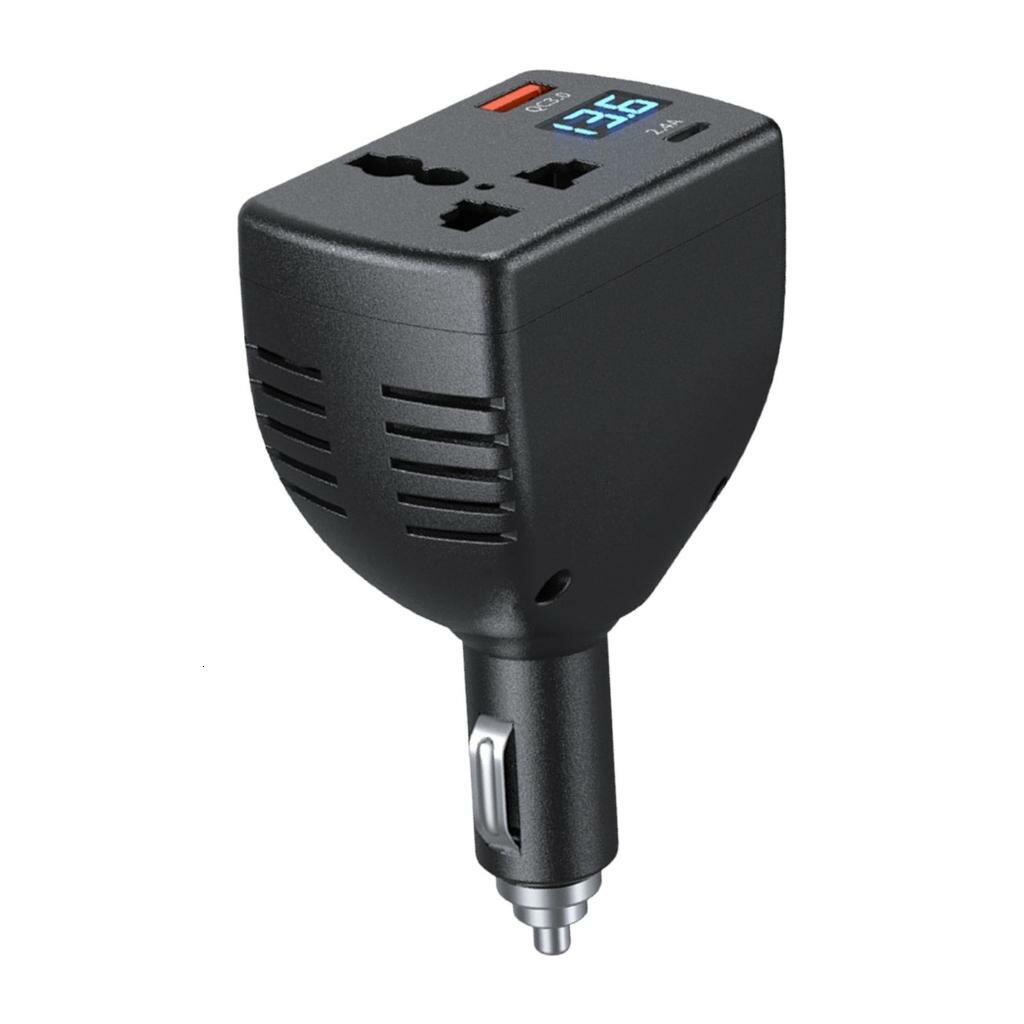 Автомобильный процессор питания с LED-экраном