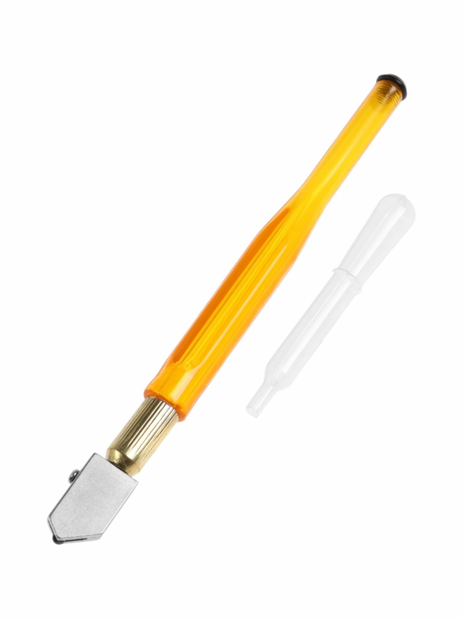 Стеклорез масляный, пластиковая рукоятка, материал ручки: пластик