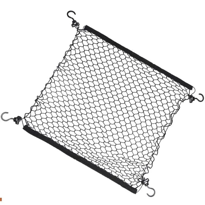 Эластичная сетка для груза для тележки, вагона, палатки, кемпинговых принадлежностей, сетка 92X76X0.5CM