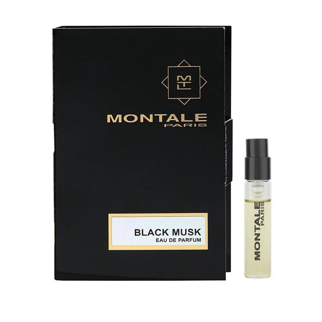 Парфюмерная вода Montale Black Musk миниатюра 2 мл / Пробник духов Монталь Блэк Маск