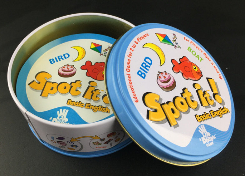 Прямые продажи с фабрики, популярные за рубежом карточки It, английские карточки для настольной игры Dobble, "Найди