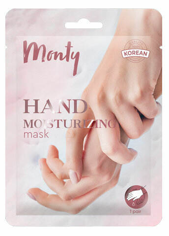 Маска-перчатки для рук Monty увлажняющая, 1шт
