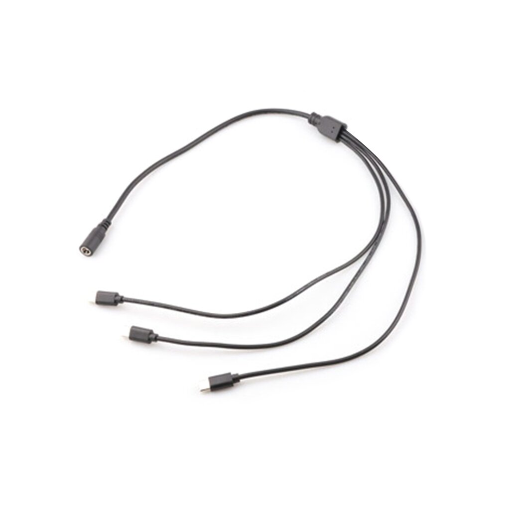 Кабель-разветвитель преобразователя питания DC5521 в Type C с точной медной сердцевиной Поддерживает быструю зарядку 5 В / 9 В / 12 В