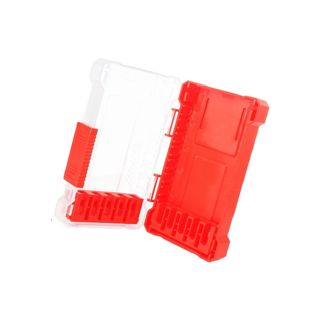 Ящик для хранения сверл-средне-красный