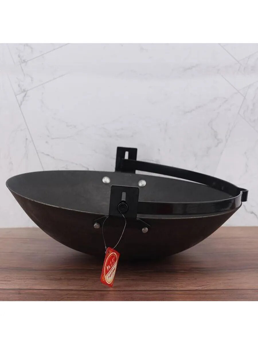 Чугунный подвесной котел (36 см, корзина)