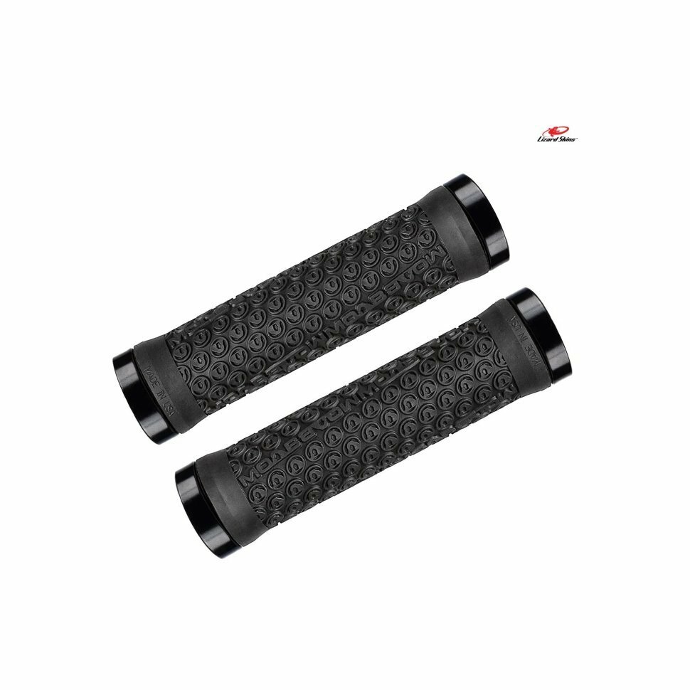 Ручки Lizard Skins Moab Lock-On Black (LOMDS010) грипсы руля велосипеда
