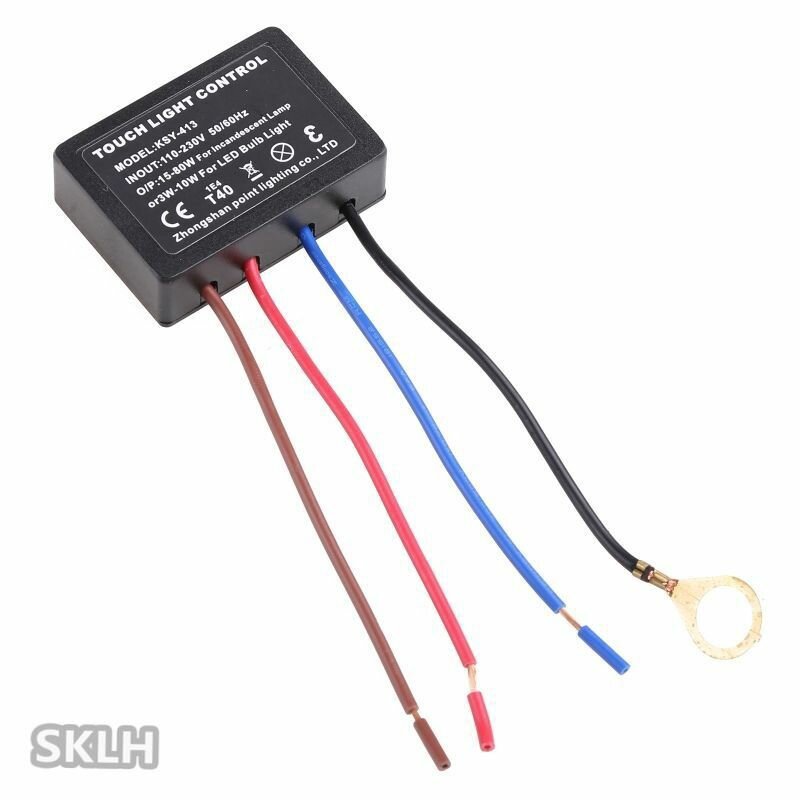 220 В 3-ходовой сенсорный диммер, модуль управления настольной лампой, ремонтный комплект, регулируемая светодиодная лампа накаливания