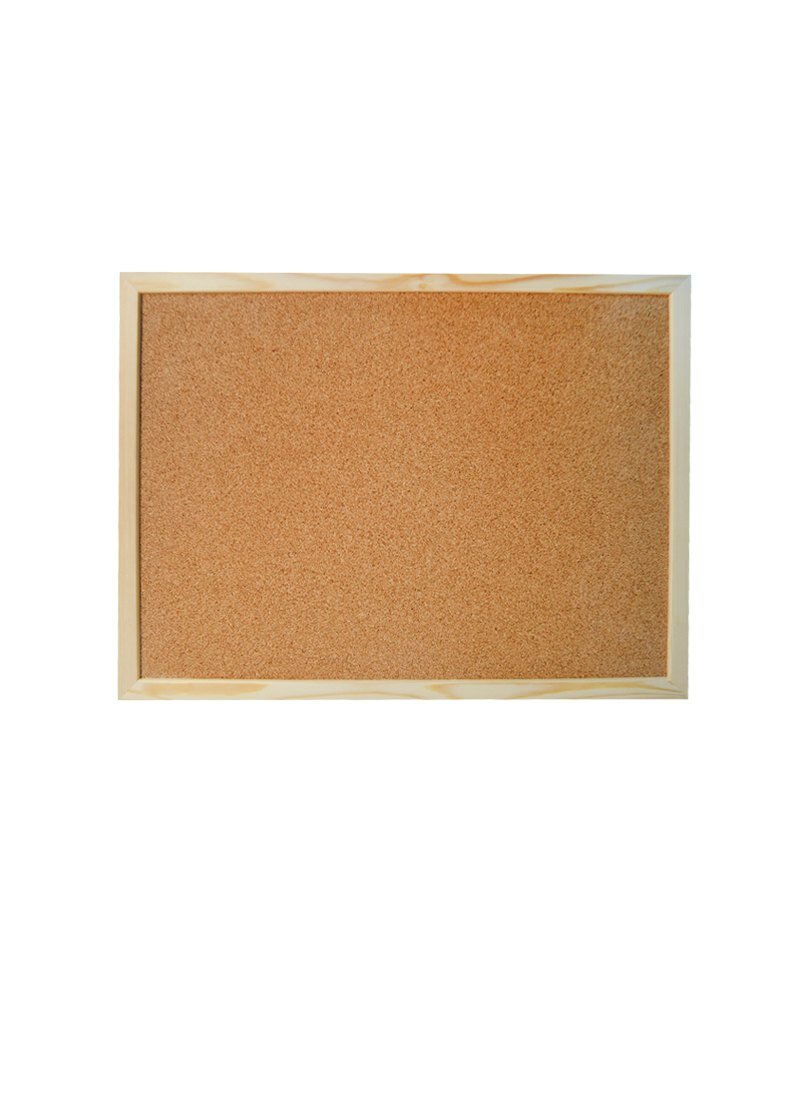 Доска офисная пробковая 45*60см, дерев. рамка, inформат