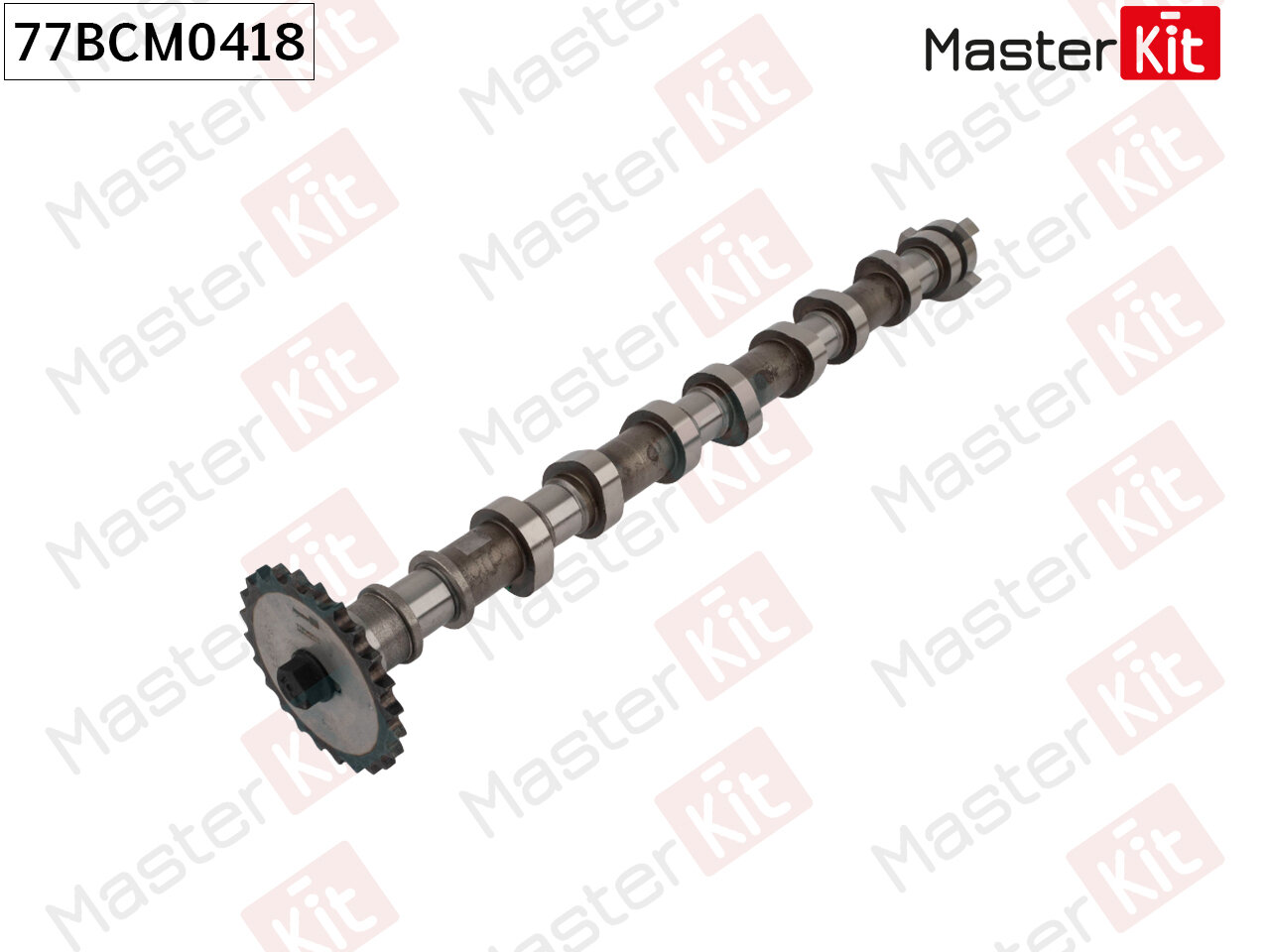 Распредвал выпускной Kia RIO IV YB SC FB 2017 - D4FB/D4FD/D4FA/D4FC MasterKit 77BCM0418