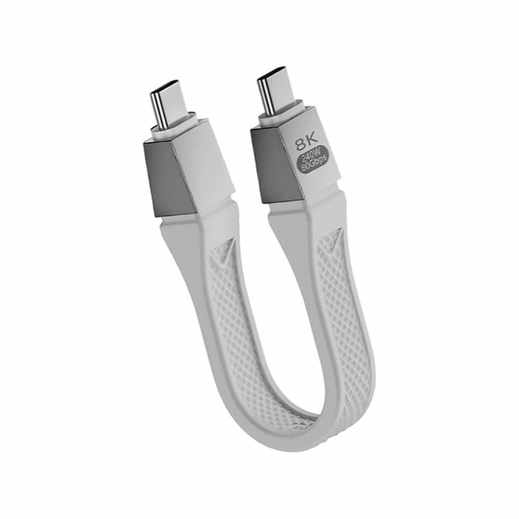 Универсальный кабель USB4 с поддержкой Thunderbolt 5, Белый