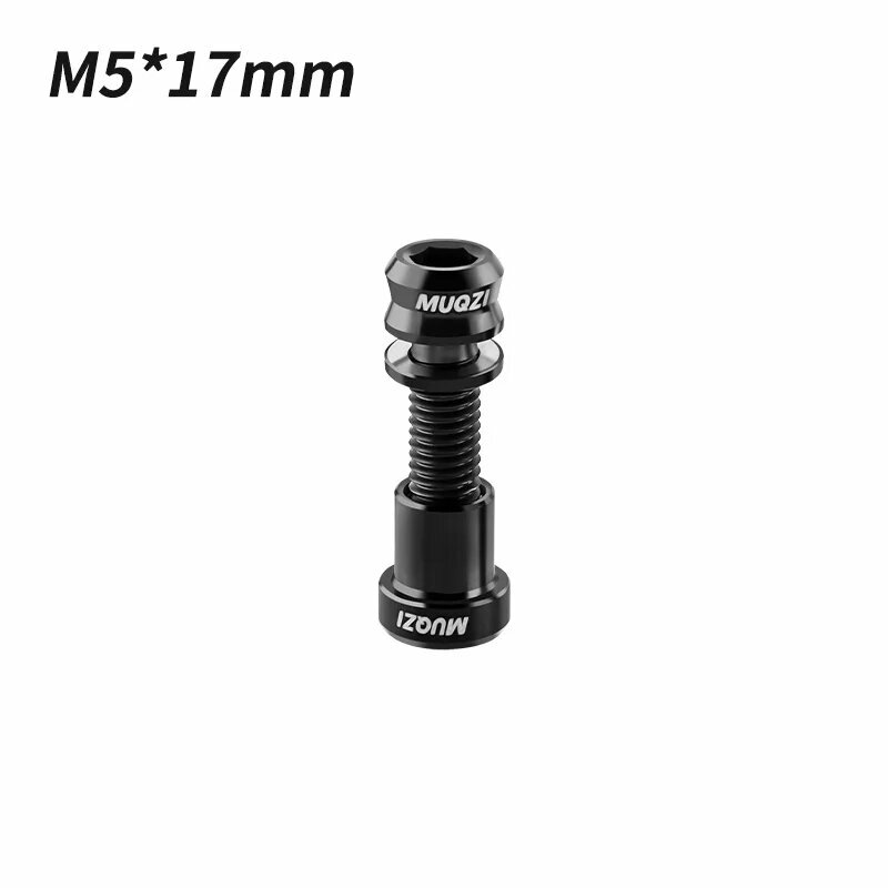 Титановые болты MUQZI для выносa руля M5-17MM-Black