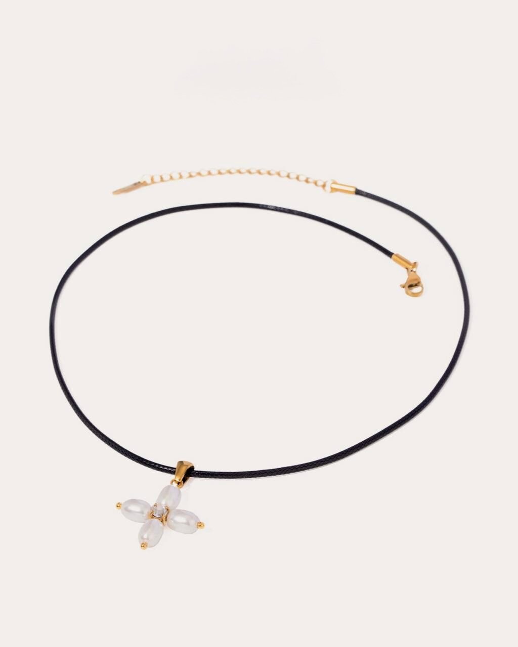 Чокер, циркон, жемчуг имитация