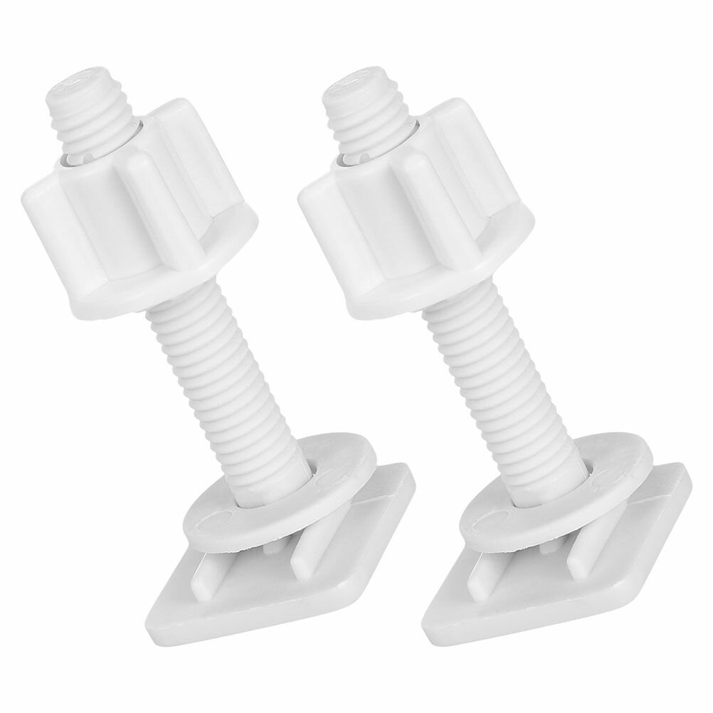 2 Штуки Крепления Для Унитаза, Из Abs-Пластика, Прочные И Надежные