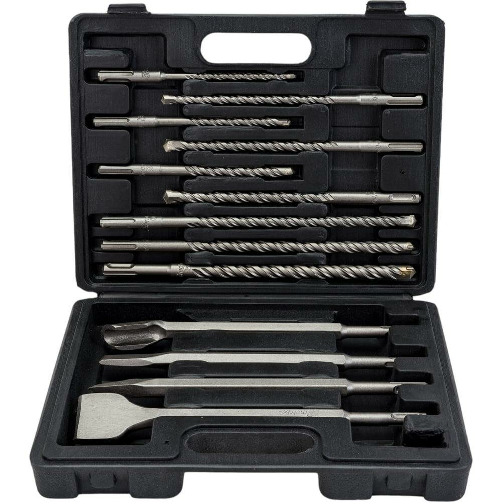 Набор буров и зубил по бетону Matrix 71098