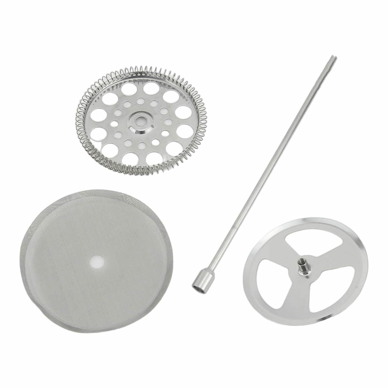 Фильтр-сетка для френч-пресса, сменная деталь из нержавеющей стали для кофеварки 1000 мл, 16 см