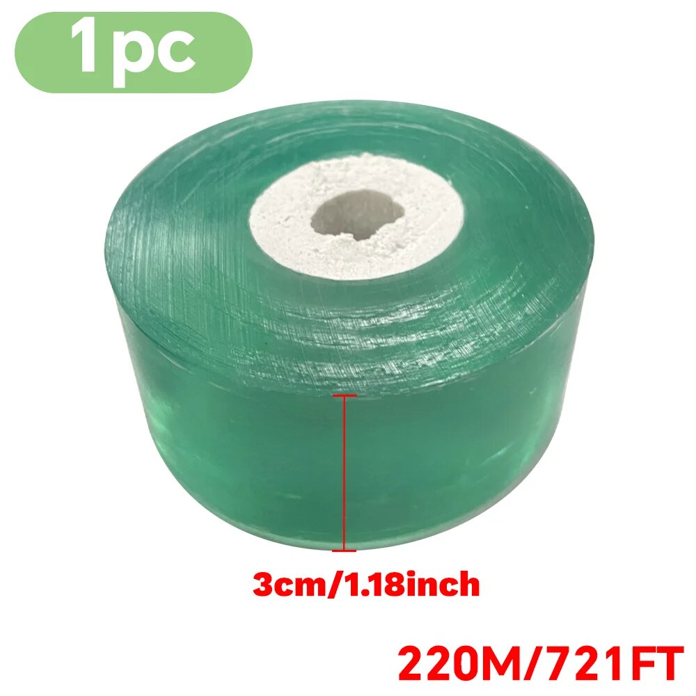 Изумрудная лента для прививки растений 3см x 220м